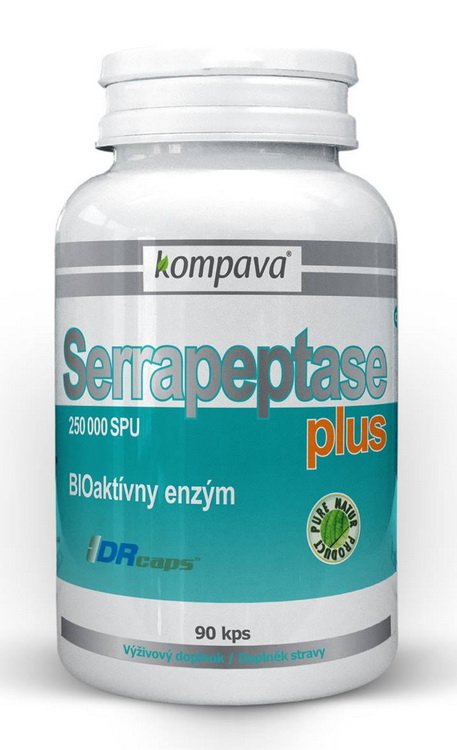Serrapeptase Plus od Kompava • Protein.sk